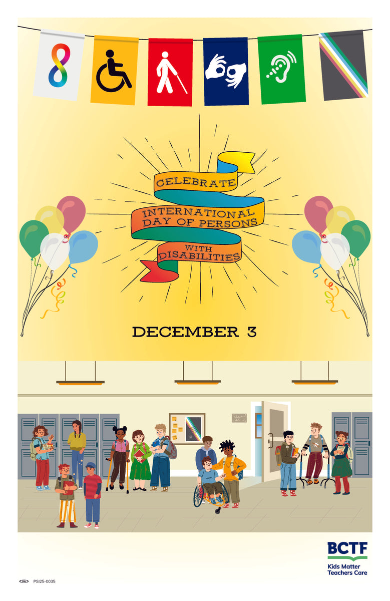 Disability Day Poster – BCTF Posters and Stickers