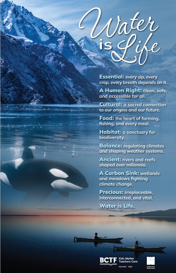 Water is Life – BCTF Posters and Stickers