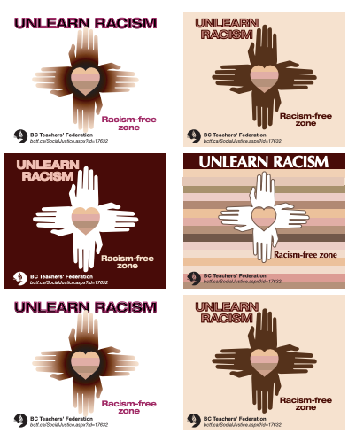Anti-racism – BCTF Posters and Stickers
